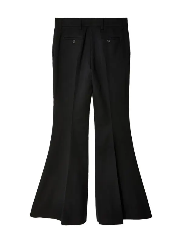 Prada Flared Wool Trousers