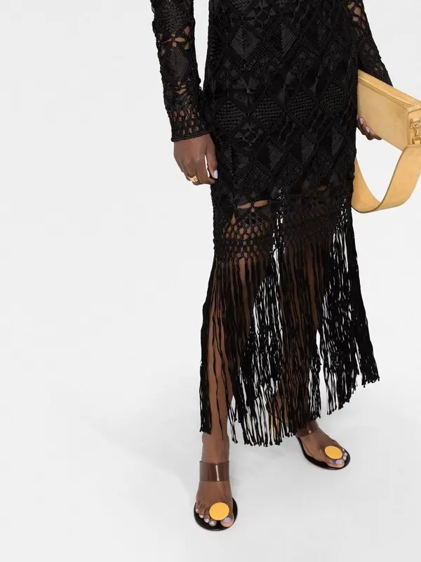 Zimmermann Kaleidoscope Macramé Dress