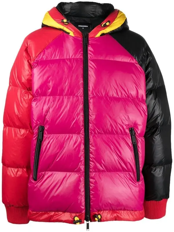 Dsquared2 Logo-print Padded Jacket - Red