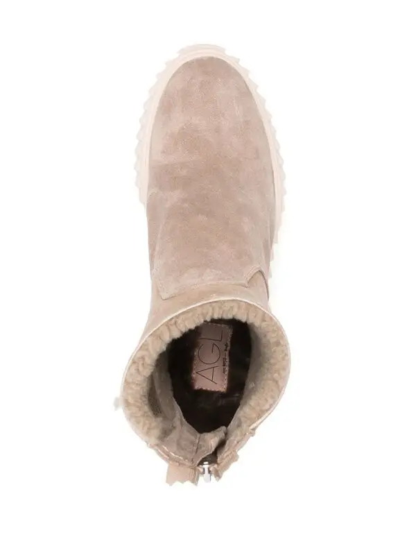 Agl Platform-sole Ankle Boots