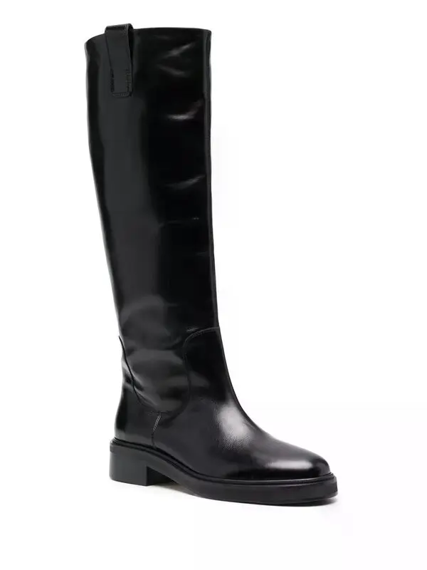AeydĒ Taito Block Heel Boots - Black
