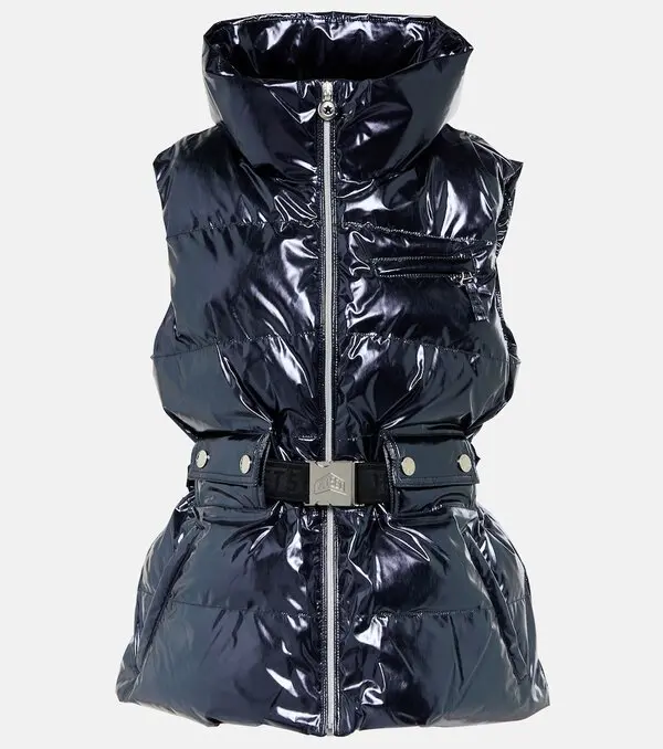 JETSET Clara Puffer Vest - Blue