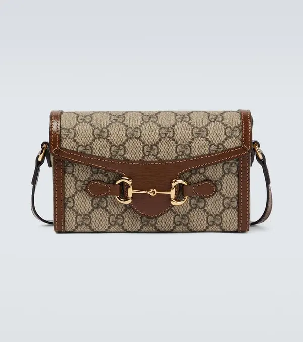 Gucci Horsebit 1955 Crossbody Bag - Multicoloured