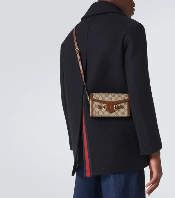 Gucci Horsebit 1955 Crossbody Bag - Multicoloured