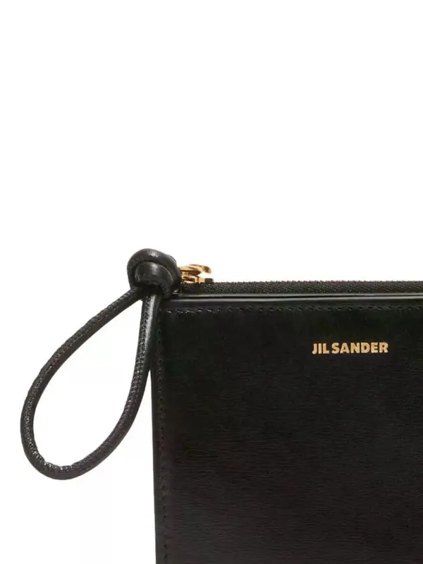 JIL SANDER Small Bi-fold Leather Purse