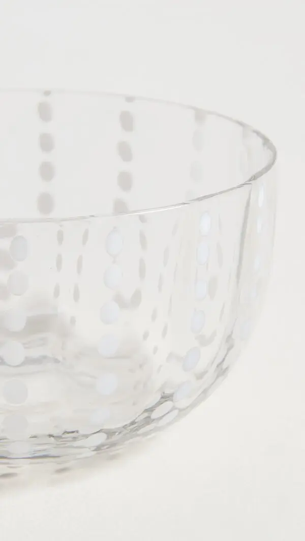 ZAFFERANO Perle Small Bowl Set Of 4 - Clear