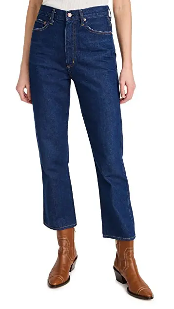 AGOLDE Pinch Waist High Rise Kick Jeans