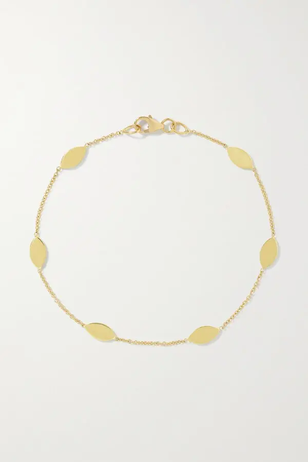 JENNIFER MEYER Marquise By-the-inch 18-karat Bracelet - Gold