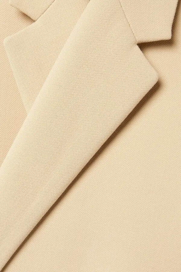 Wardrobe.NYC Hailey Bieber Double-breasted Wool Blazer - Neutrals