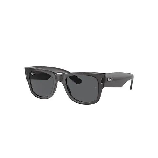 Ray-ban Mega Wayfarer Sunglasses - Transparent Black