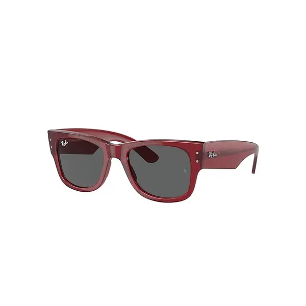 Ray-ban Mega Wayfarer Sunglasses - Transparent Red
