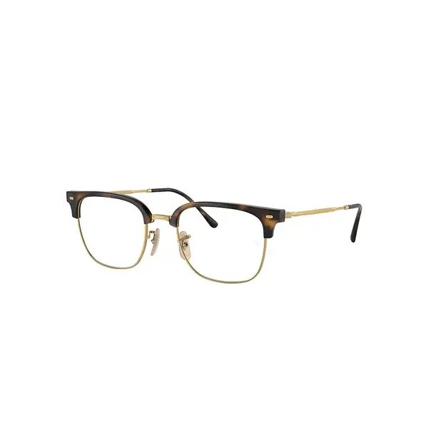 Ray-ban Clubmaster Optics Eyeglasses Frame - Gold