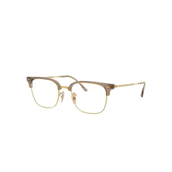Ray-ban Clubmaster Optics Eyeglasses Frame - Gold