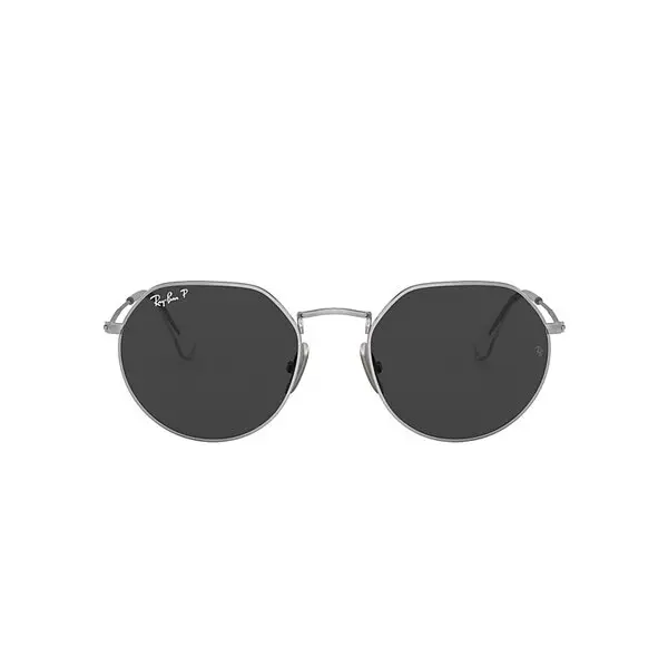 Ray-ban Jack Titanium Sunglasses - Silver
