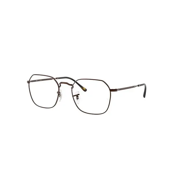 Ray-ban Jim Optics Eyeglasses Frame - Brown