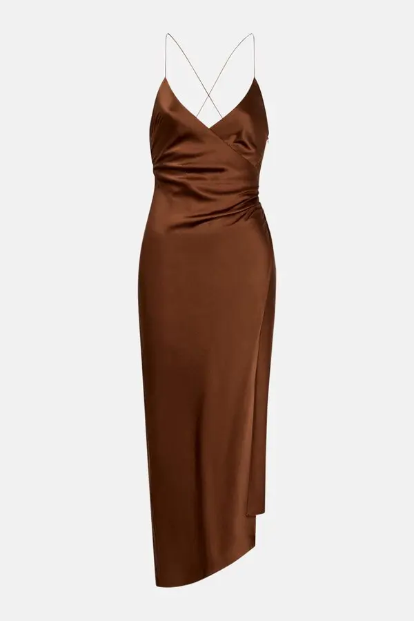 SEROYA Emma Dress Chocolate