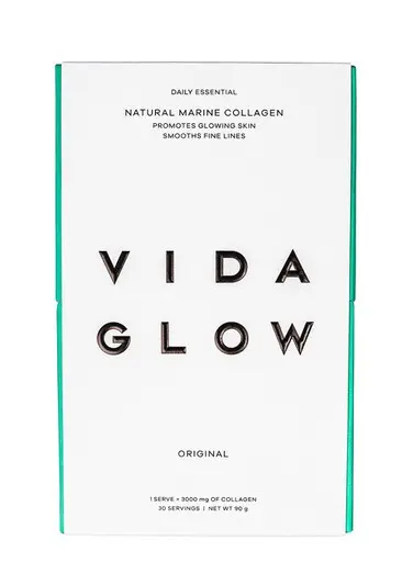 VIDA GLOW Natural Marine Collagen Sachets Supplements, Metal - Original