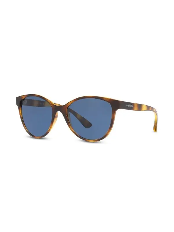 SUNGLASS HUT Tortoiseshell Cat-eye Sunglasses - Brown