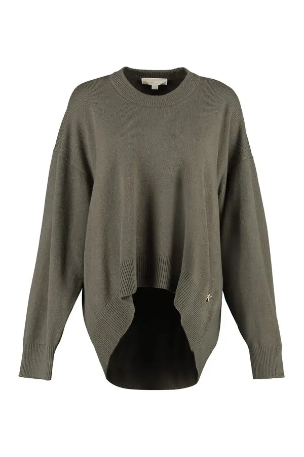 Michael Kors Oversize Virgin Wool-cashmere Blend Sweater
