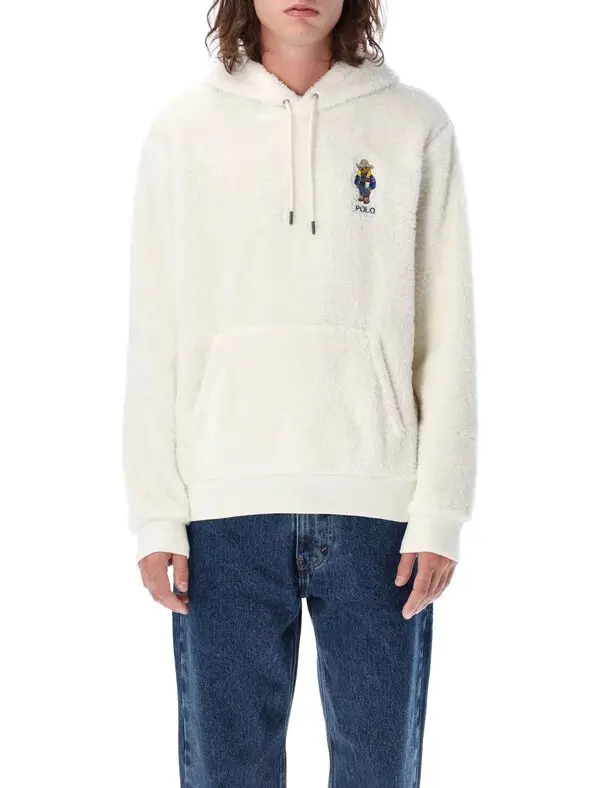 Ralph Lauren Polo Bear Pile Fleece Hoodie