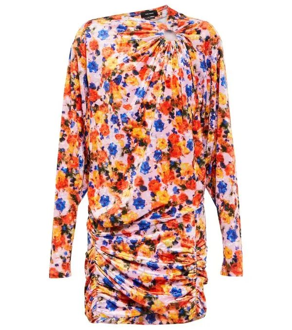 Isabel Marant Floral Print Mini Dress