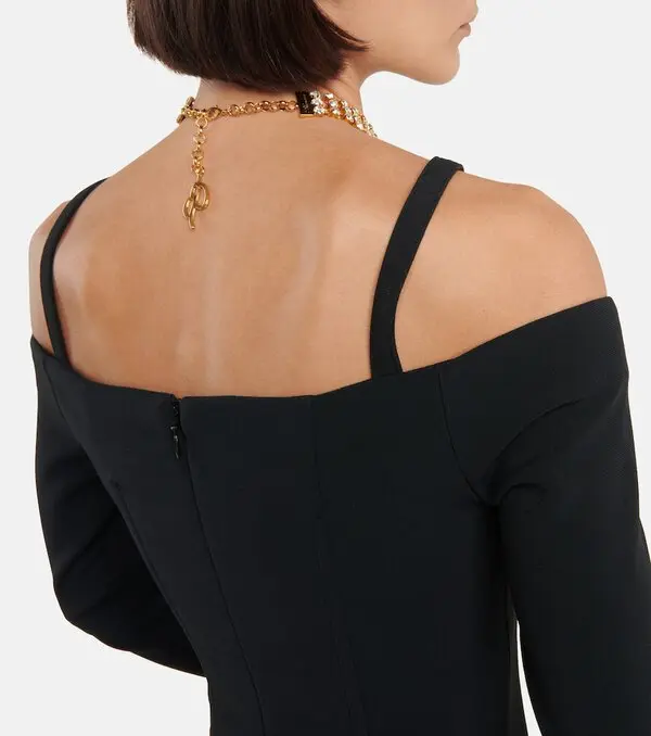 Blumarine Embellished Minidress