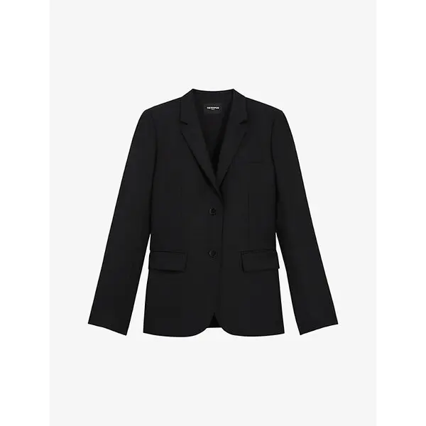 The Kooples Single-breasted Wool Blazer - Bla01