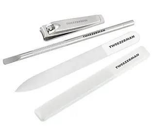 TWEEZERMAN Glass Manicure Set - One-color