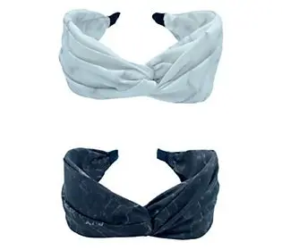 HEADBANDS OF HOPE Marble Headband Set - One-color
