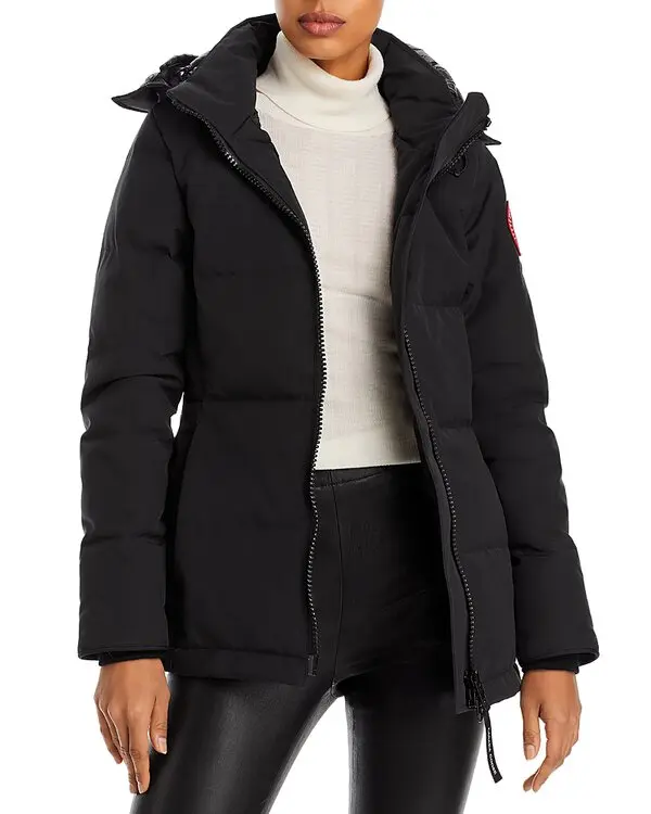 Canada Goose Chelsea Hooded Down Parka - Black