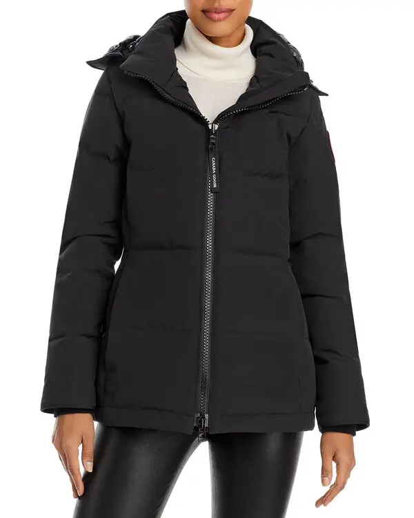 Canada Goose Chelsea Hooded Down Parka - Black