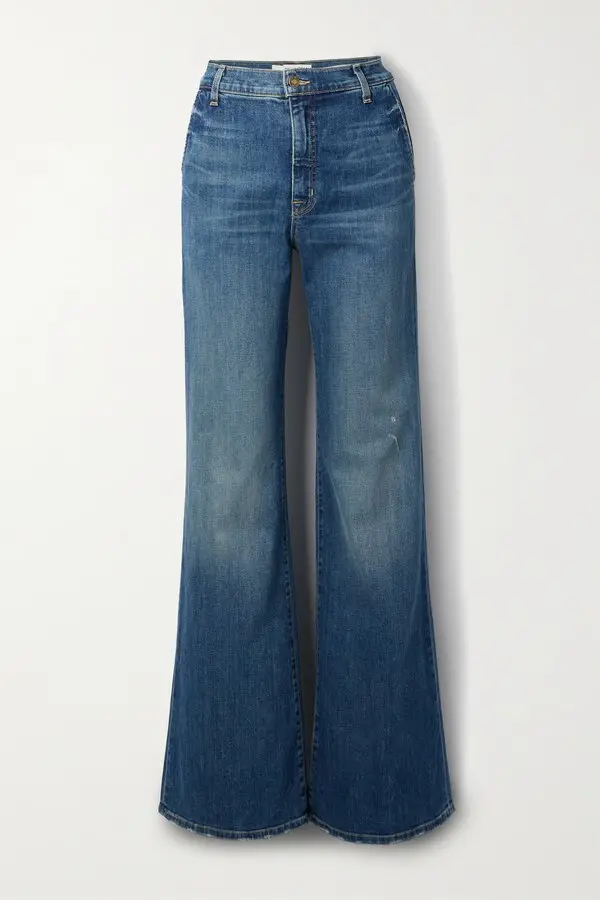 NILI LOTAN Anna High-rise Straight-leg Jeans
