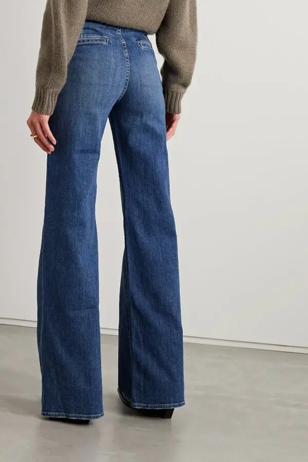 NILI LOTAN Anna High-rise Straight-leg Jeans