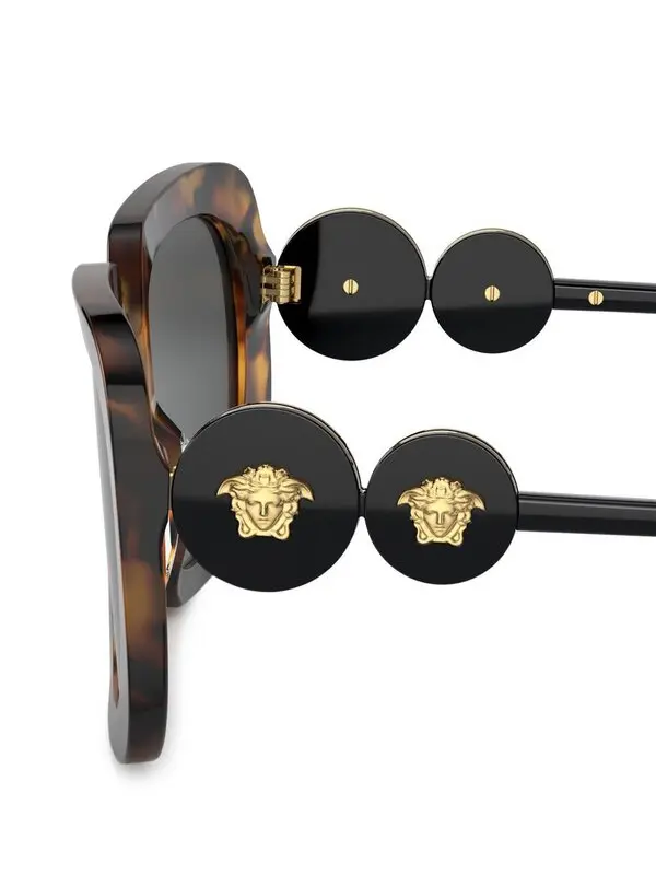 Versace Medusa Head Square-frame Sunglasses