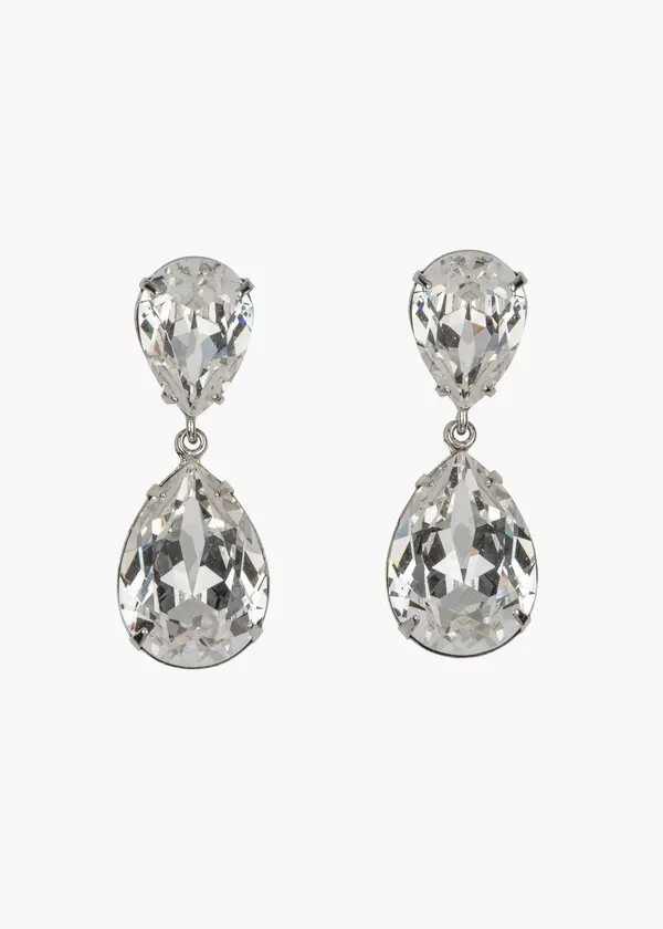JENNIFER BEHR Judy Earrings - Crystal