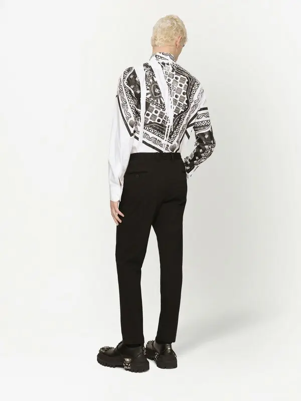 Dolce & Gabbana Cropped Tailored Trousers