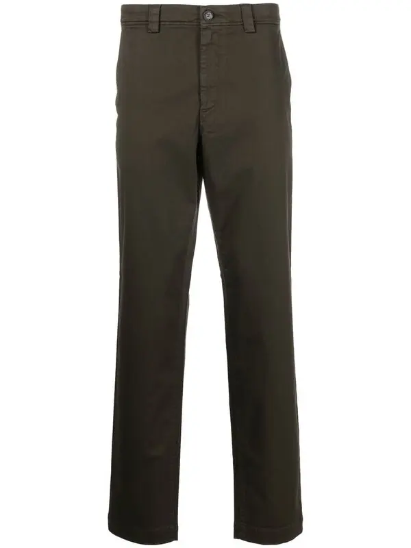 Woolrich Straight-leg Chino Trousers - Green