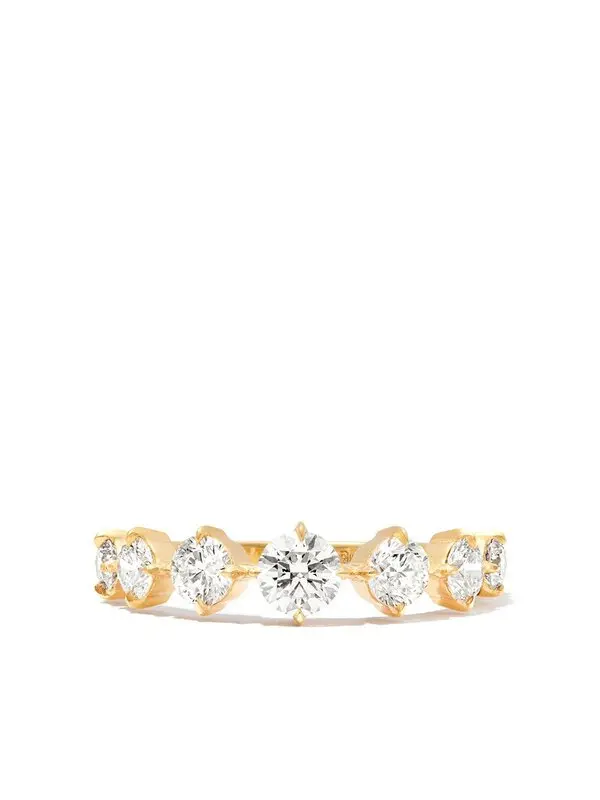 Lizzie Mandler Clat Diamond Ring