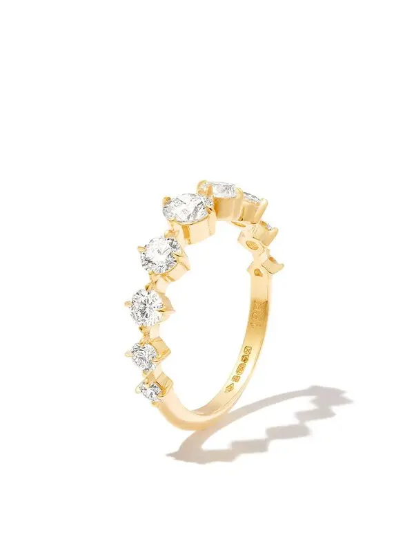 Lizzie Mandler Clat Diamond Ring