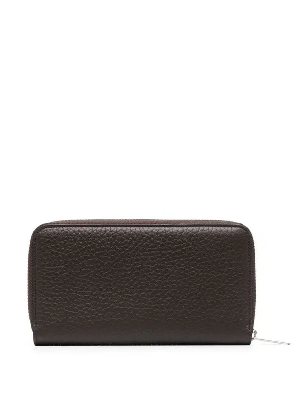 Orciani Logo Embossed Wallet