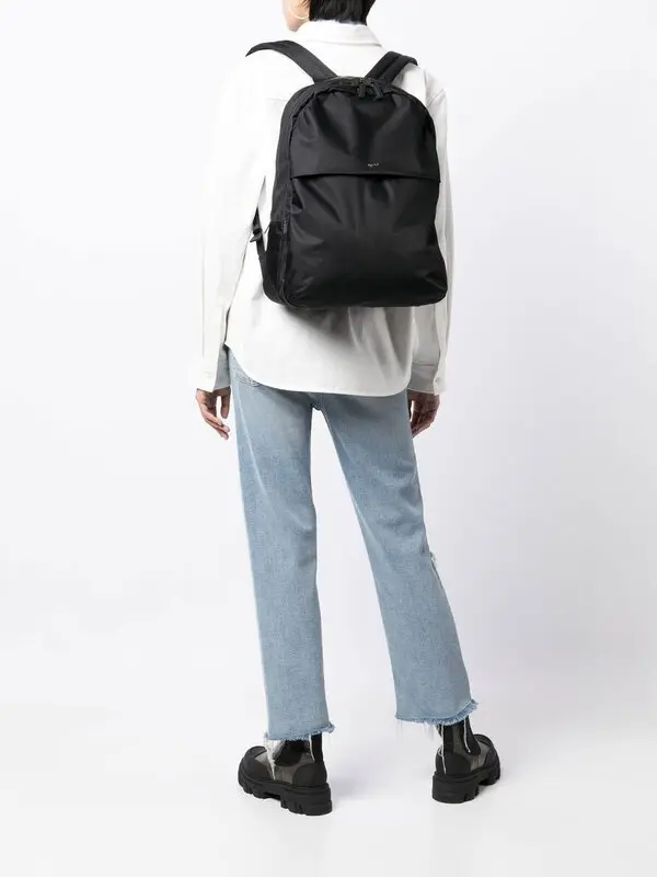 AGNÈS B. Logo-plaque Backpack