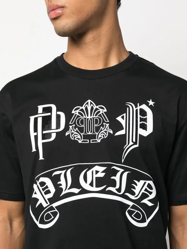 Philipp Plein Ss Gothic Plein Graphic-print T-shirt