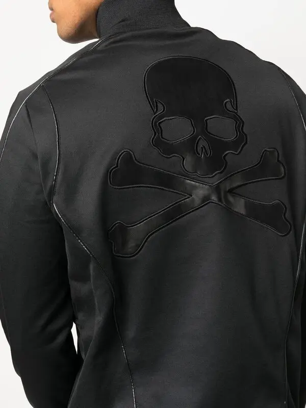 Philipp Plein Skull Bones Two-piece Tracksuit Set