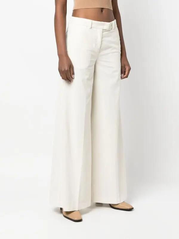 BALLANTYNE Cotton Wide-leg Trousers