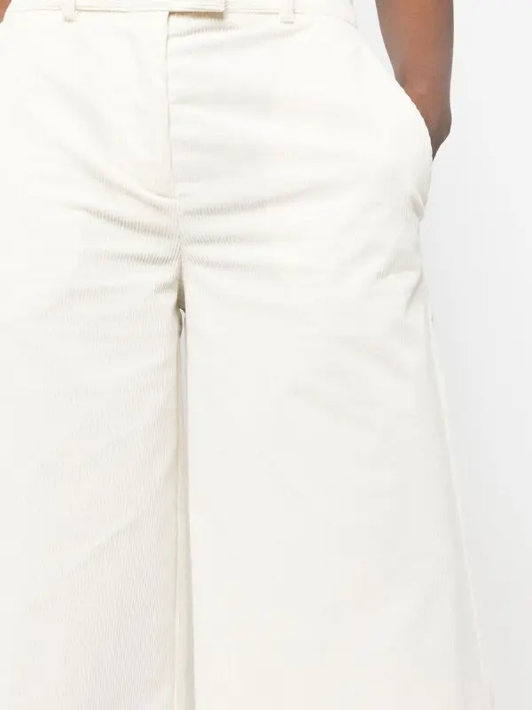 BALLANTYNE Cotton Wide-leg Trousers