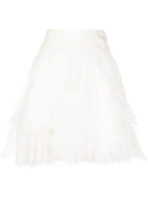 Maticevski Poetry Ruffle Mini Skirt