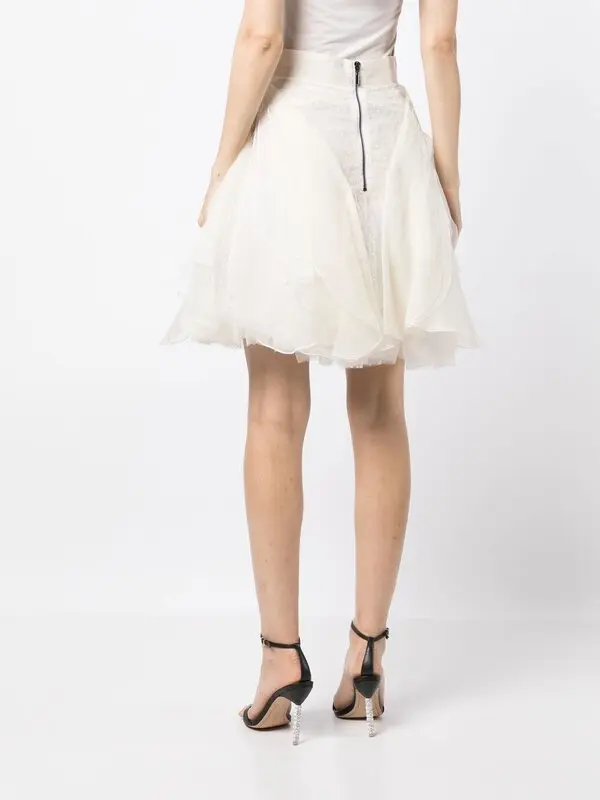 Maticevski Poetry Ruffle Mini Skirt