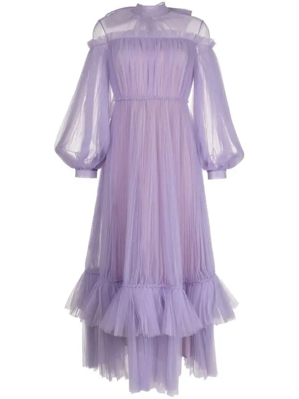 Huishan Zhang Alicia Ruffled Gown