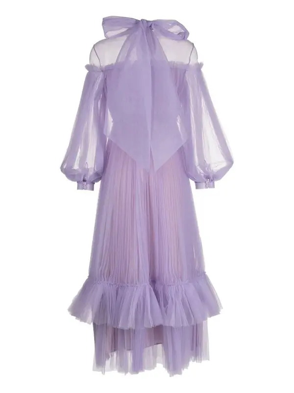 Huishan Zhang Alicia Ruffled Gown