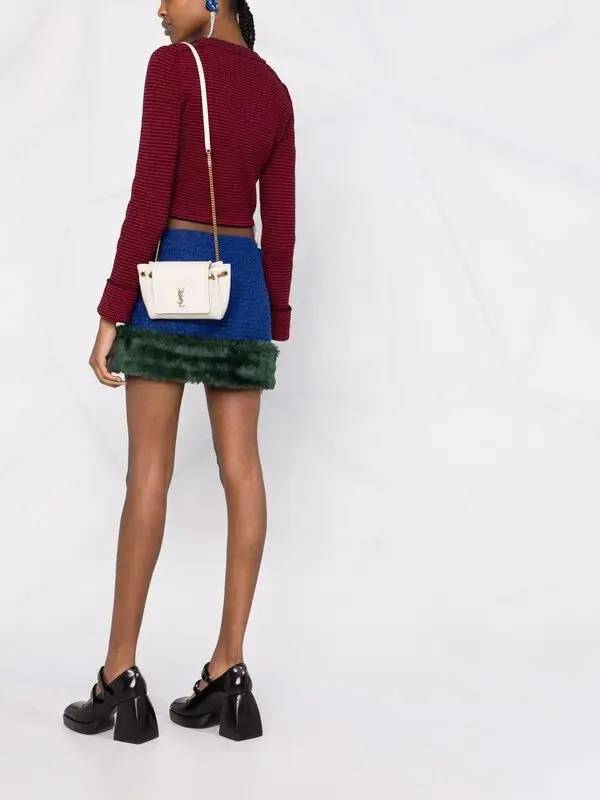 Saint Laurent Diamond-quilted Crossbody Bag
